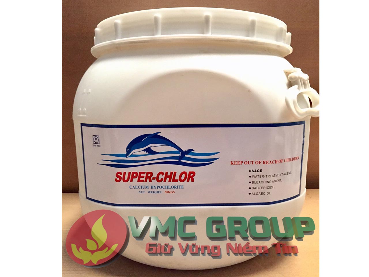 Clorin Trung Quốc 70% Super Chlor xô tròn – Ca(OCl)2 – Calcium ...